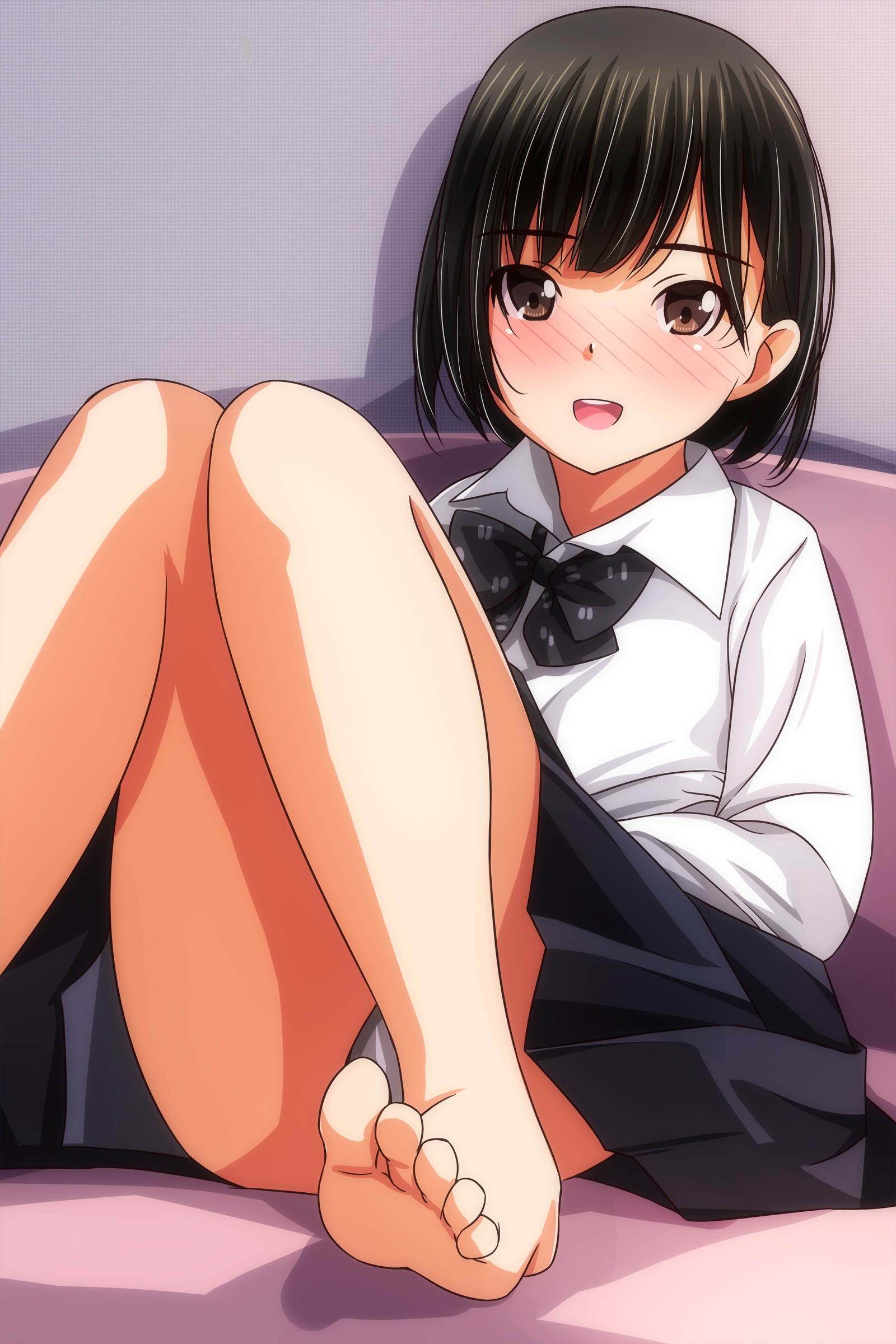 matsunaga kouyou feet loli pantsu seifuku skirt lift | #1164635 | yande.re